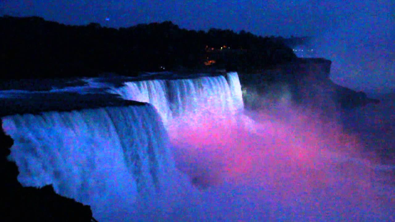 Niagara - Night Light view - YouTube