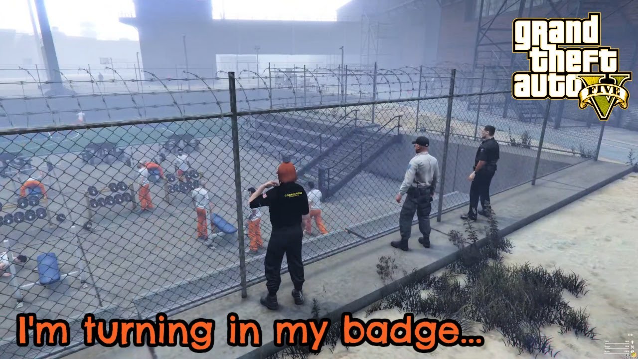 Rookie PRISON GUARD Has A Tough FIRST DAY (Roleplay) - YouTube