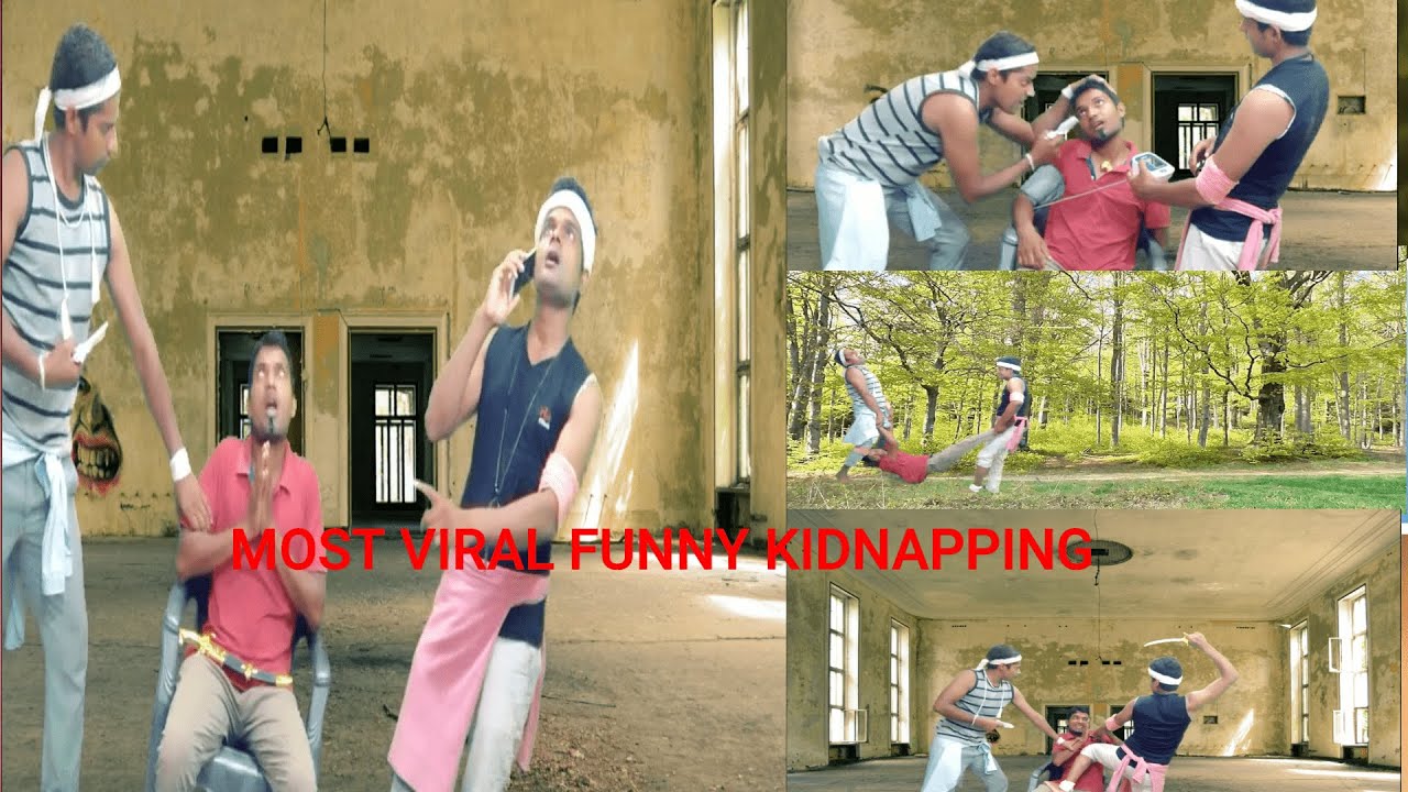 FUNNY KIDNAPPING | TOP COMEDY KIDNAPPERS | कौन किस्कों लूटा - YouTube