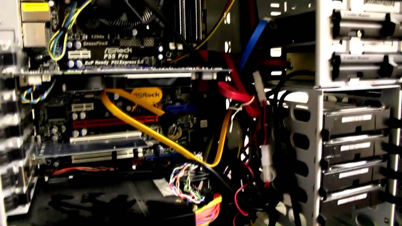 Installing a Desktop Hard Drive - YouTube