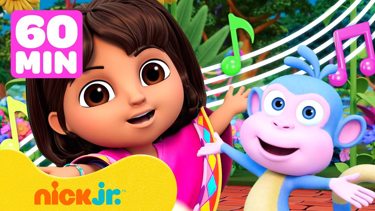 Dora na zabawie Dnia Muzyki! #3 🎶 60 minut | | Nick Jr. Polska - YouTube