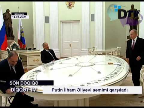 PUTİN İLHAM ƏLİYEVLƏ SƏMİMİ GÖRÜŞDÜ