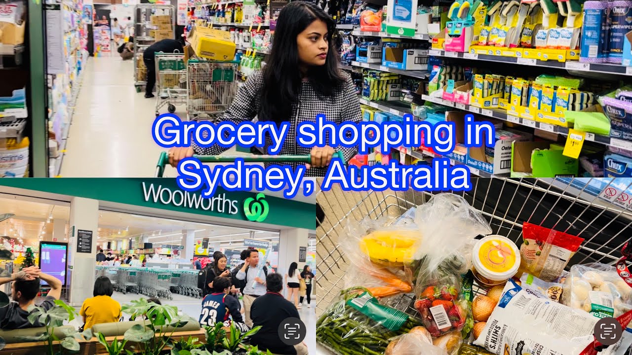 Grocery shopping in Sydney, Australia |Australia 🇦🇺 te grocery shopping ...