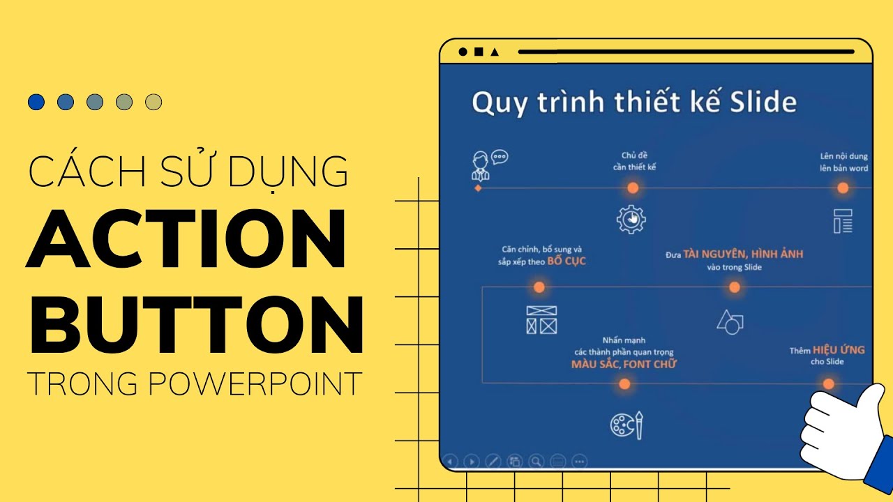 CÁCH TẠO VÀ SỬ DỤNG ACTION BUTTON TRONG POWERPOINT - YouTube