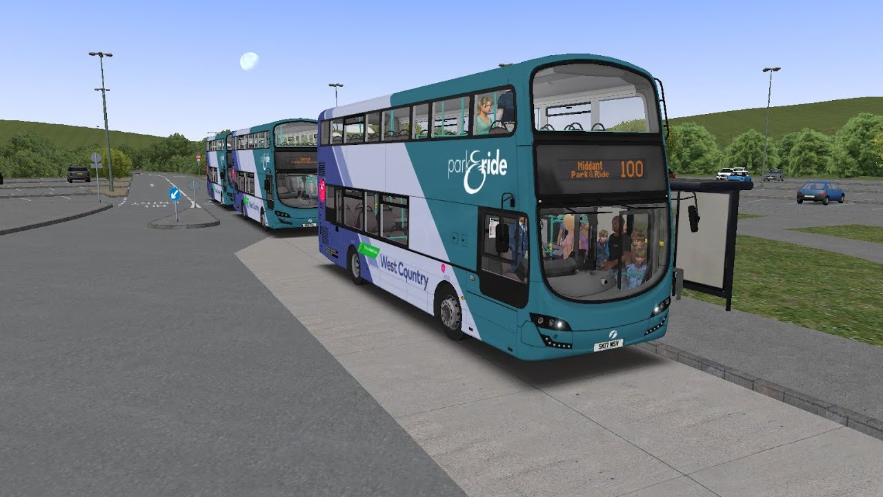 OMSI 2: MasterBus Gen 3 B5LH |100 Middant Park & Ride Circular ...