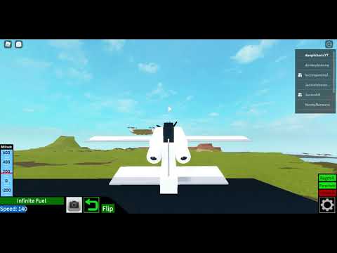 roblox :plane crazy how to build simple and noob vtol aircraft XD - YouTube