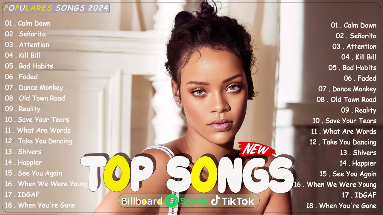 Mix Pop En Ingles 💖 Rihanna, Ed Sheeran, Bruno Mars, Charlie Puth,The ...