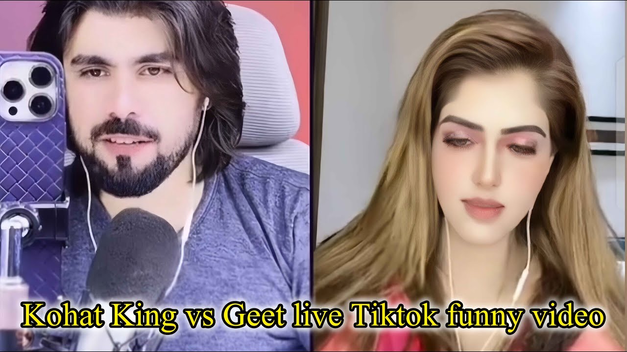Kohat King vs Geet live tiktok funny video | Tiktok live match ...
