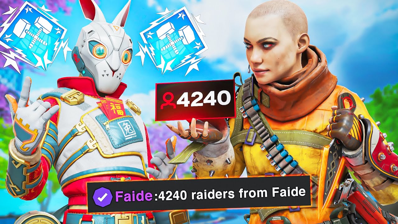 FAIDE RAIDED ME ON TWITCH SO I DROPPED 2 4KS - YouTube