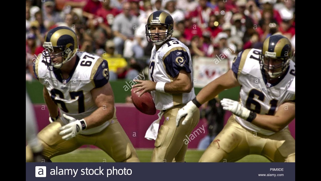 St. Louis Rams at San Francisco 49ers September 23, 2001 1st half - YouTube