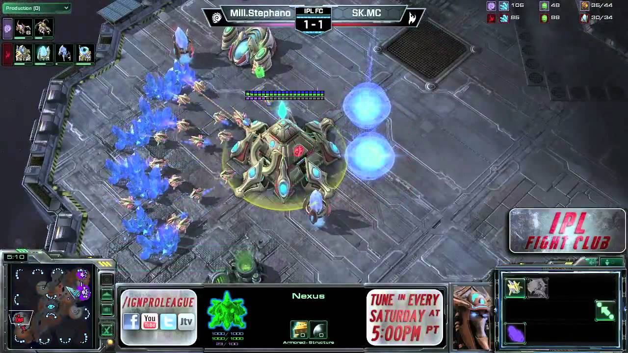 Stephano vs MC - Game 3 - FC15 - StarCraft 2 - YouTube