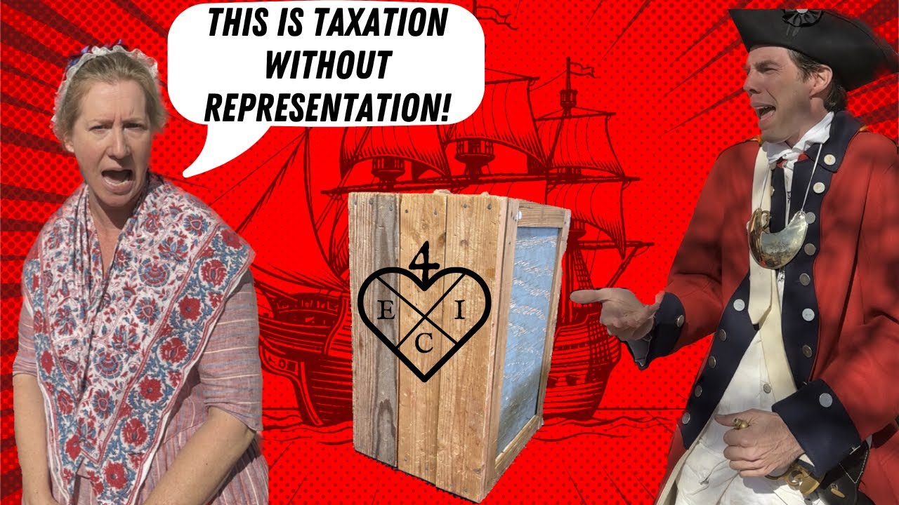 Trouble Over Tea is Brewing in Boston - YouTube