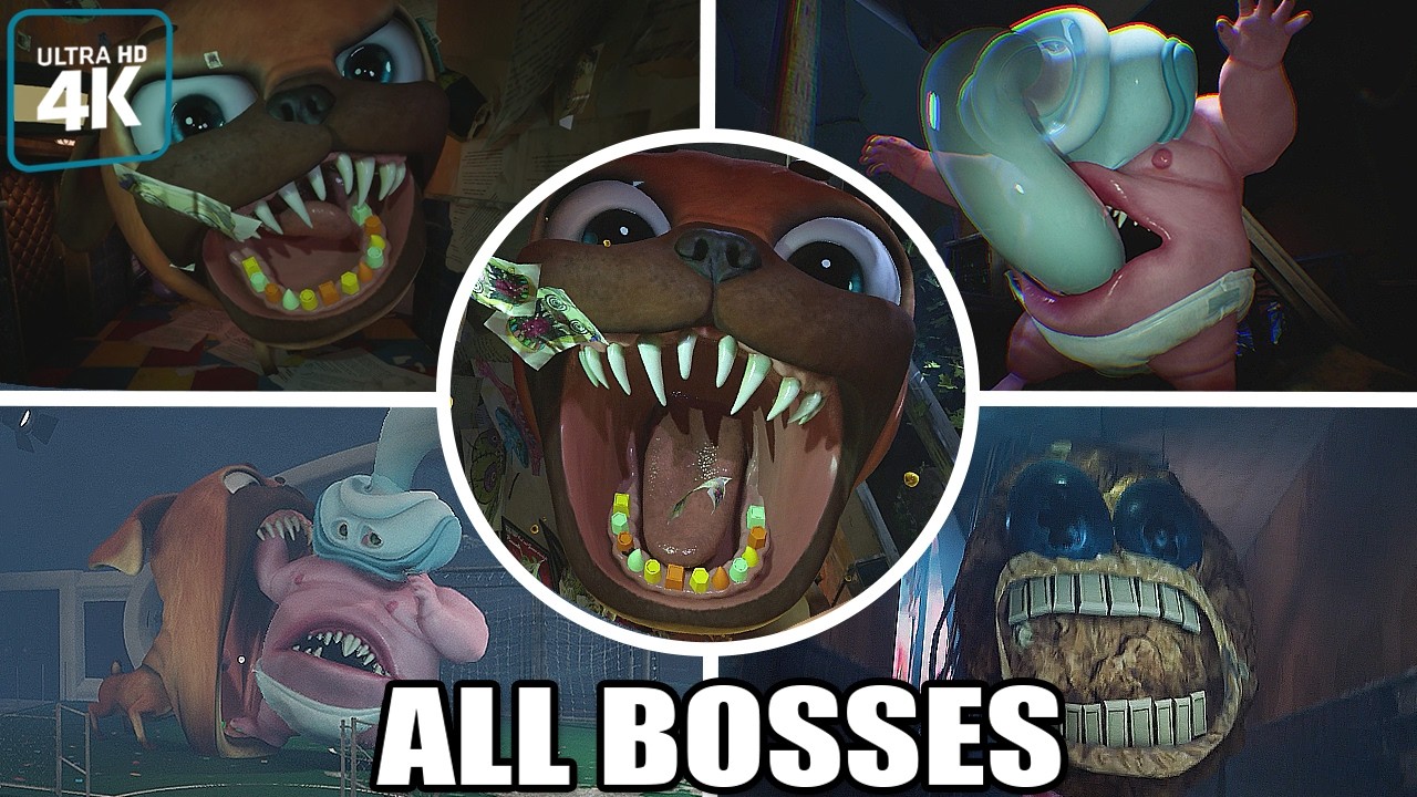 Dark Pals: The 1st Floor - All Bosses + Jumpscares (With Cutscenes ...
