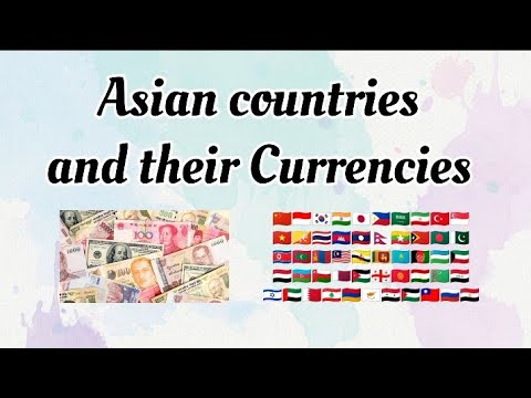 Asian countries and their Currencies||😍||#gernalknowladge #youtube # ...