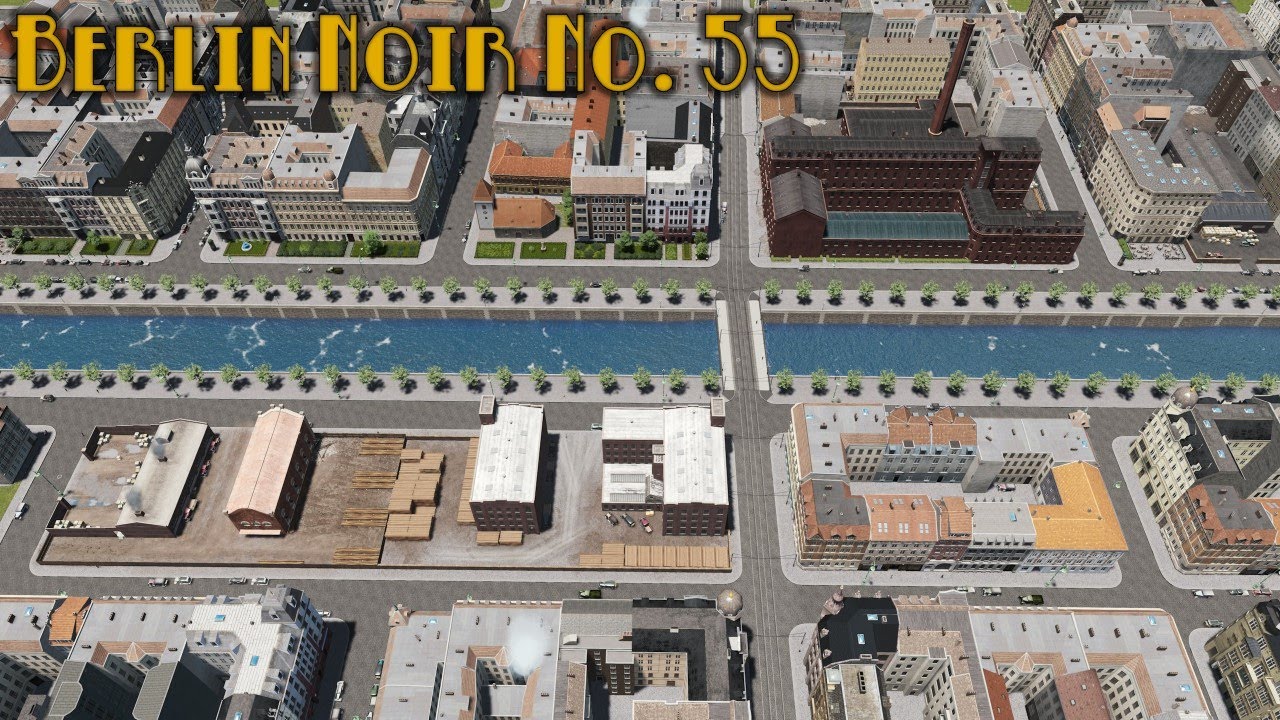 Filling Large City Blocks - Cities Skylines: Berlin Noir - No. 55 - YouTube