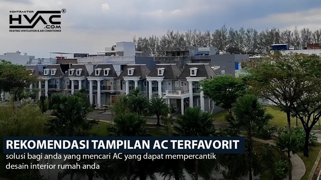 REKOMENDASI TAMPILAN AC TERFAVORIT AC PLIT DUCT TAMPILAN BOX TROX - YouTube