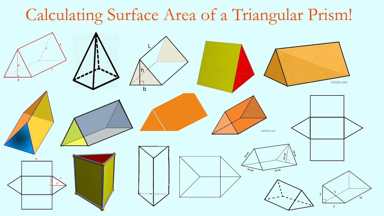 Calculating Surface Area for a Triangular Prism with Zach Paikoff ...