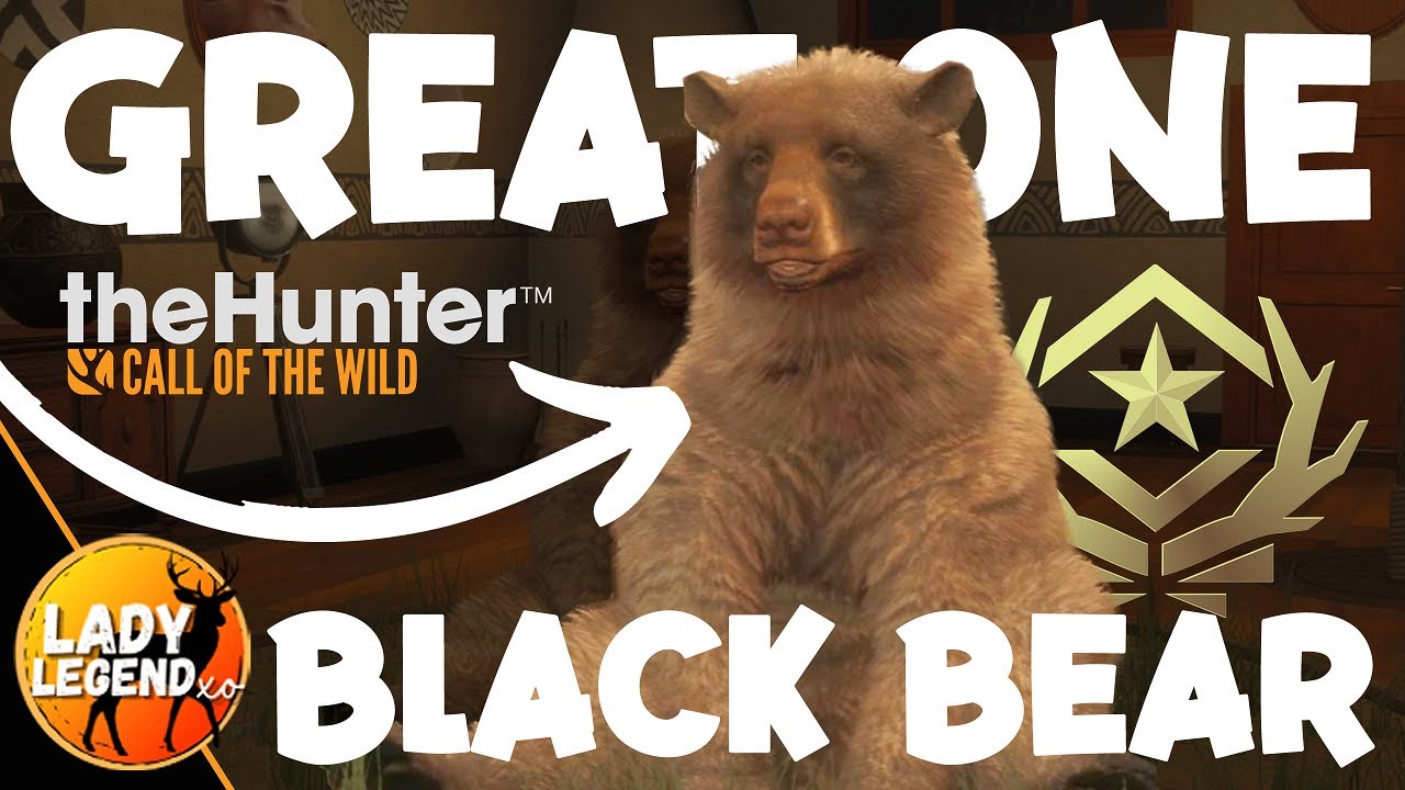 BLACK BEAR is the New GREAT ONE!!! - Call of the Wild - YouTube