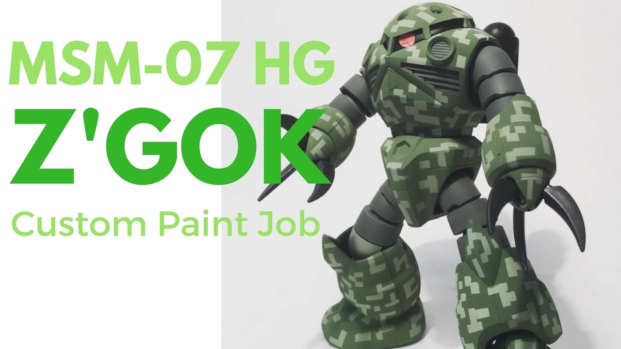 HGUC Z'GOK custom - YouTube