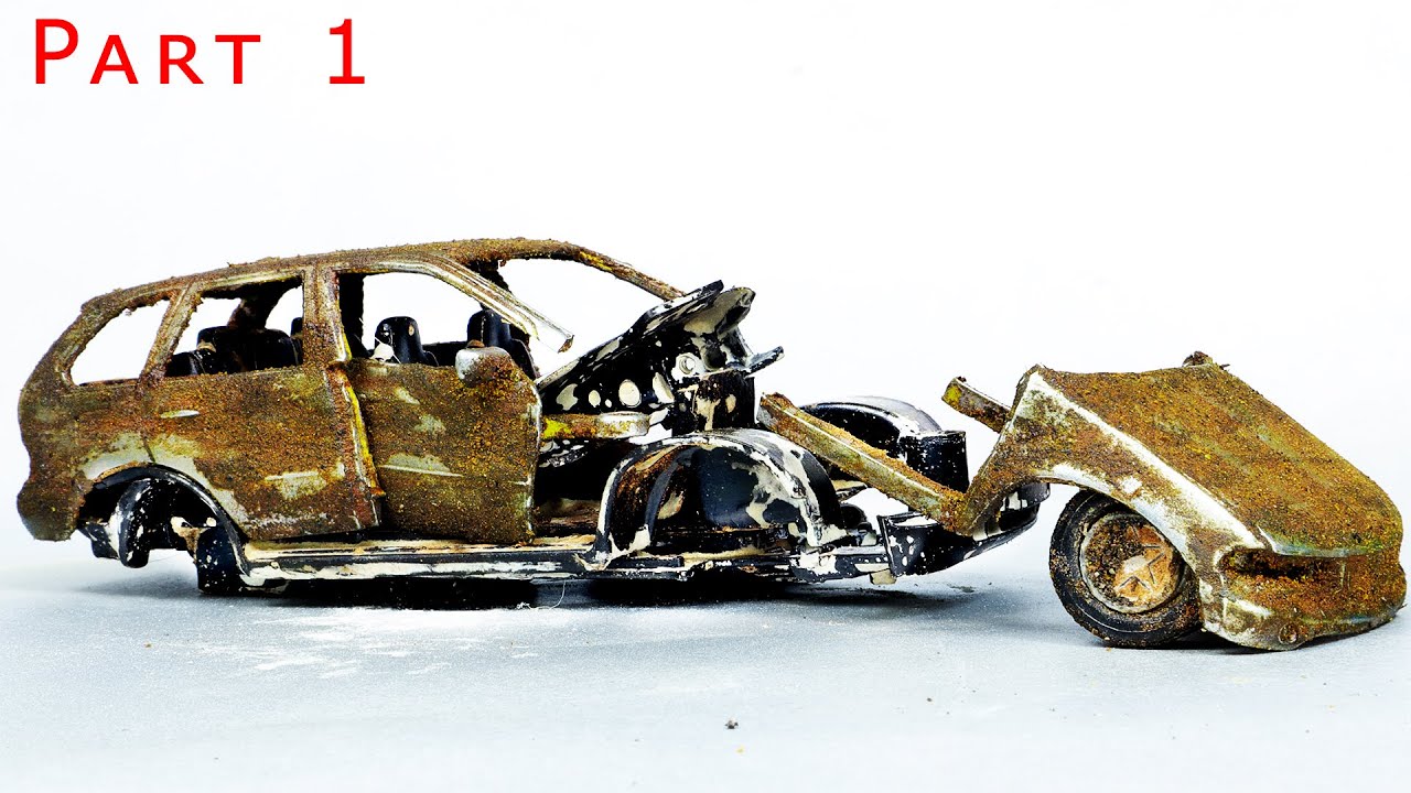 Abandoned Model Car Restoration part1 - YouTube