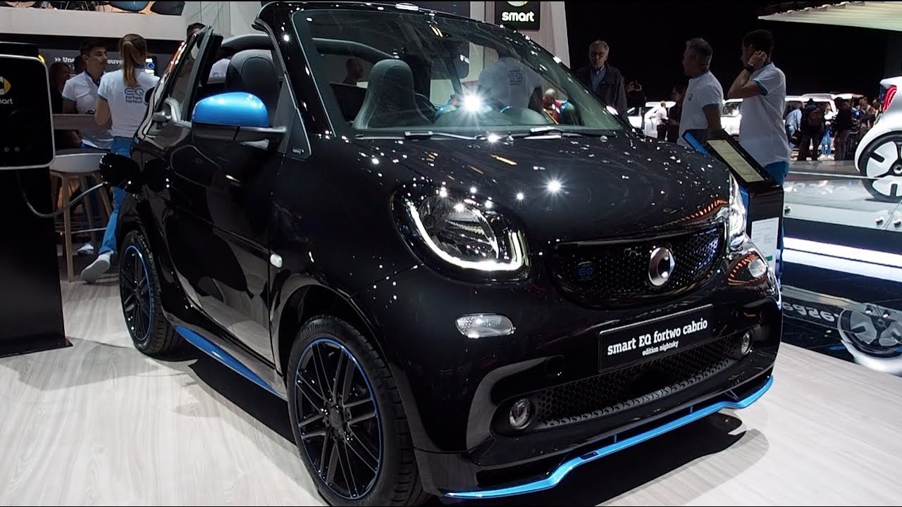Smart EQ Fortwo Convertible Edition Nightsky - YouTube