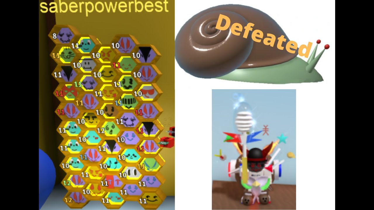 Showing My Red Hive and Killing Stump Snail - YouTube