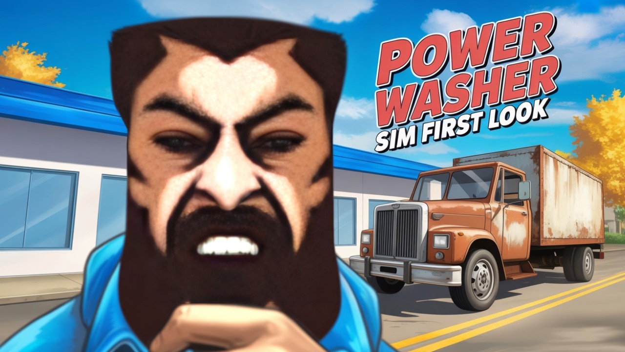 Power Washer Sim 2: Get Ready for the FIRST Look! - YouTube