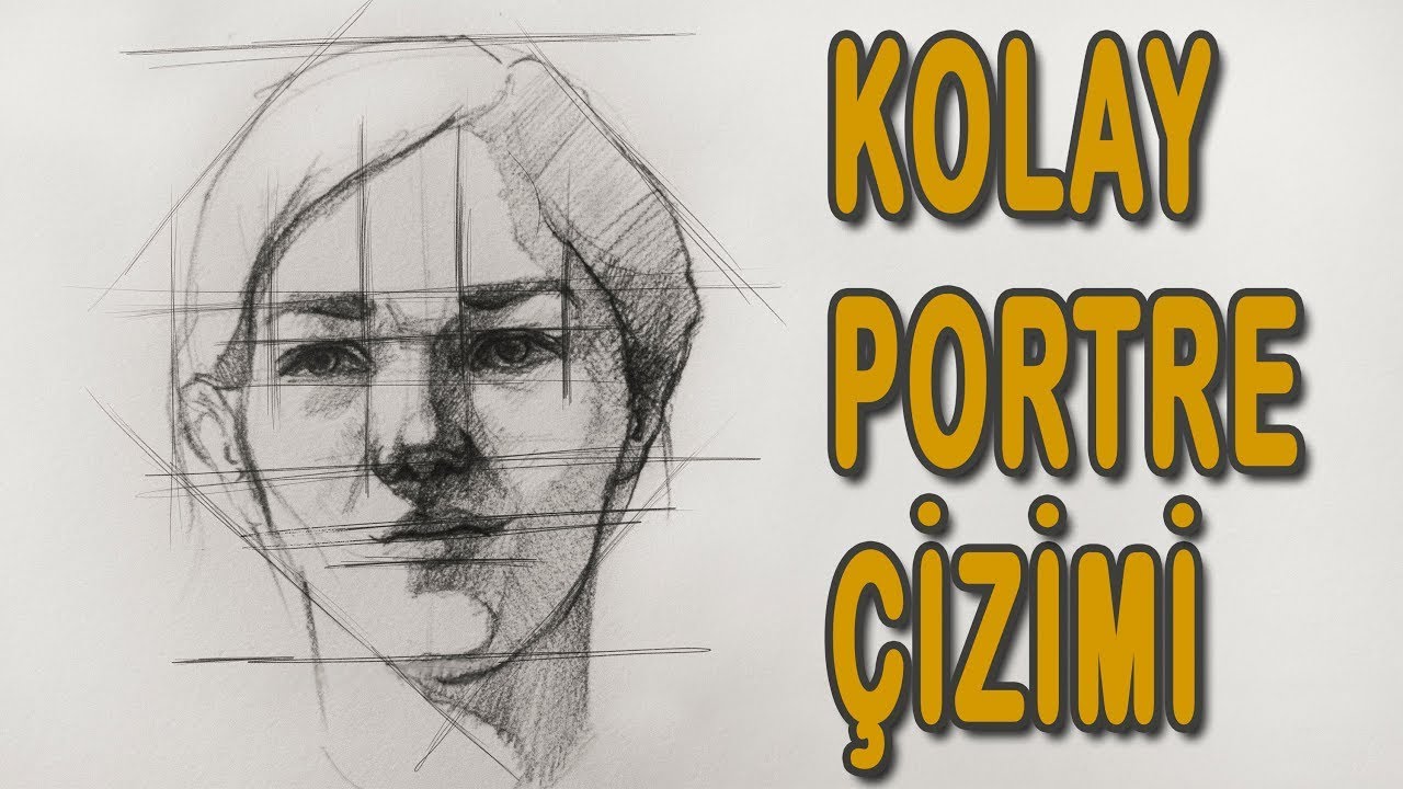 Portre Çizimi Nasıl Yapılır | PORTRE SERİSİ DERS 1 - YouTube