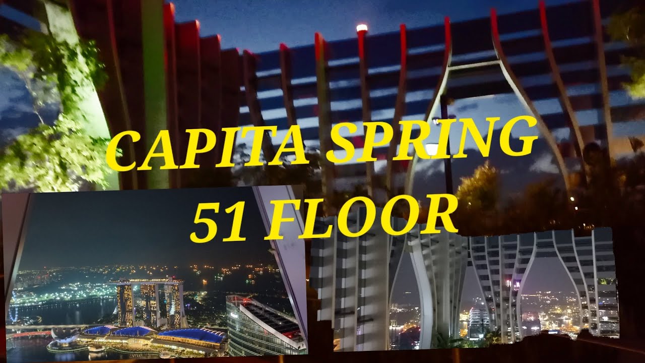 Capita spring at 51 floor at night time #amazing #tourism - YouTube
