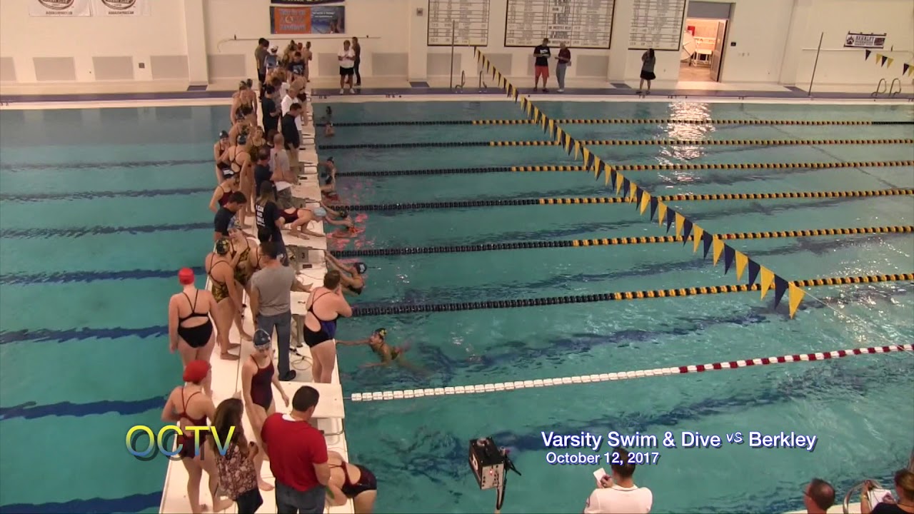 Varsity Swim & Dive vs. Berkley 10-12-17 - YouTube