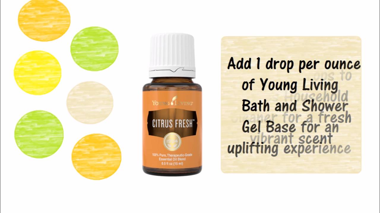 Citrus Fresh Essential Oil Blend - YouTube