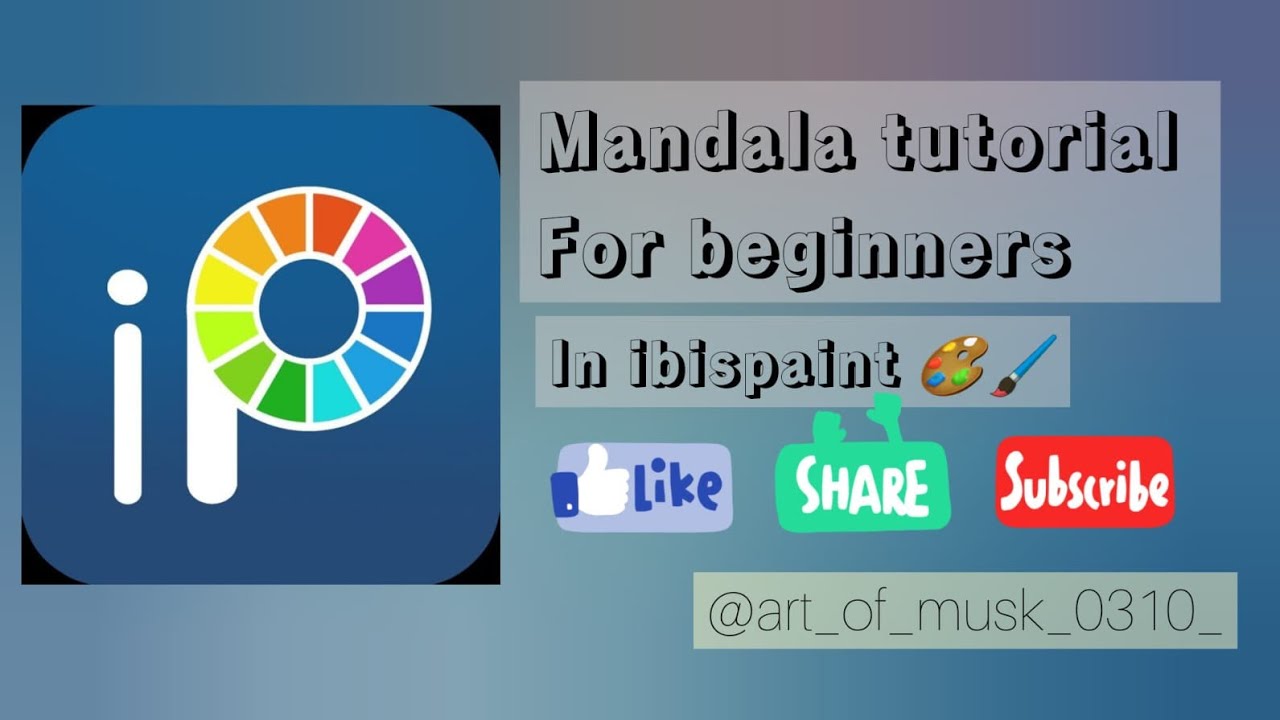 Mandala tutorial for beginners | ibispaint | easy digital mandala tutorial | for beginners ...
