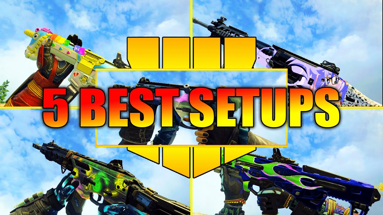 Call Of Duty Black Ops 4 5 BEST Class Setups for multiplayer | COD BO4 ...