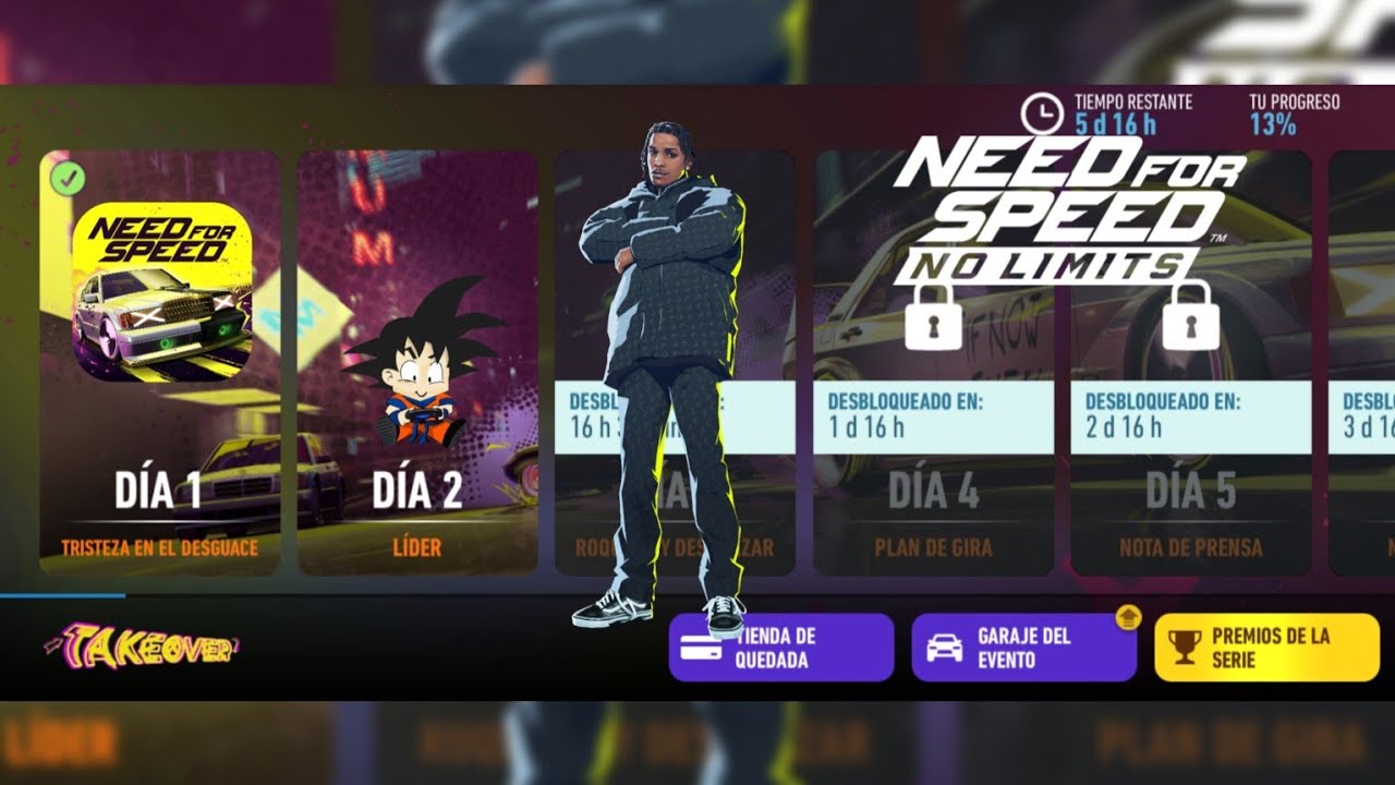 Need for Speed No Limits Andro Mercedes-Benz 190 E 2.5-16 Evolution II Dia 2 Lider - YouTube