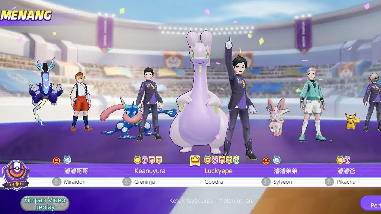 Pokemon Unite - Goodra Angry Dragons! (Featuring @keanuyurasafaraz3747 ...