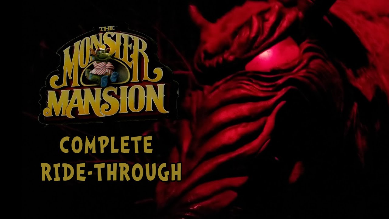 Six Flags Over Georgia Monster Mansion *Complete Ride-Through 2019 ...