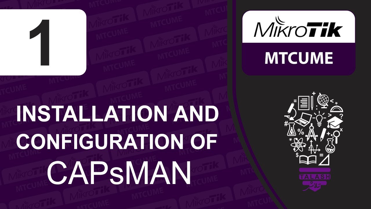 Installation and configuration of CAPsMAN - YouTube