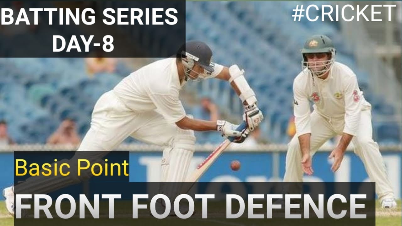 Basics Point Front Foot Defence & Top 4 Drills 🏏 #cricket #batting # ...