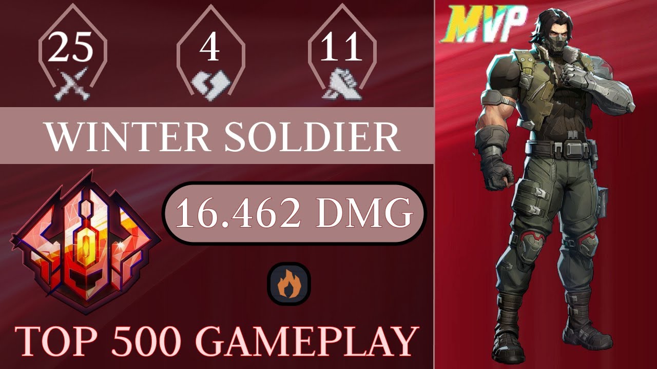 TOP RANKING WORLD alya WINTER SOLDIER POV GAMEPLAY RANKED TOP 500 HIGH ...