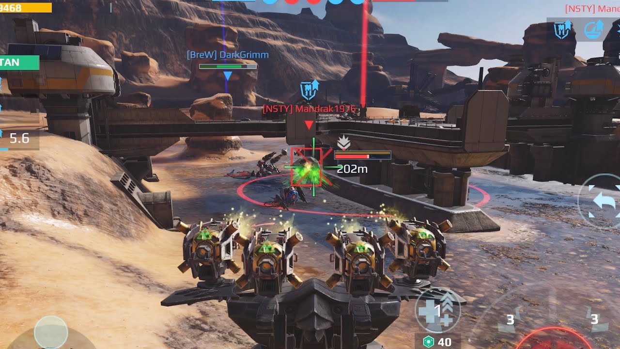Decay Behemoth ties my kill record in Canyon — War Robots - YouTube