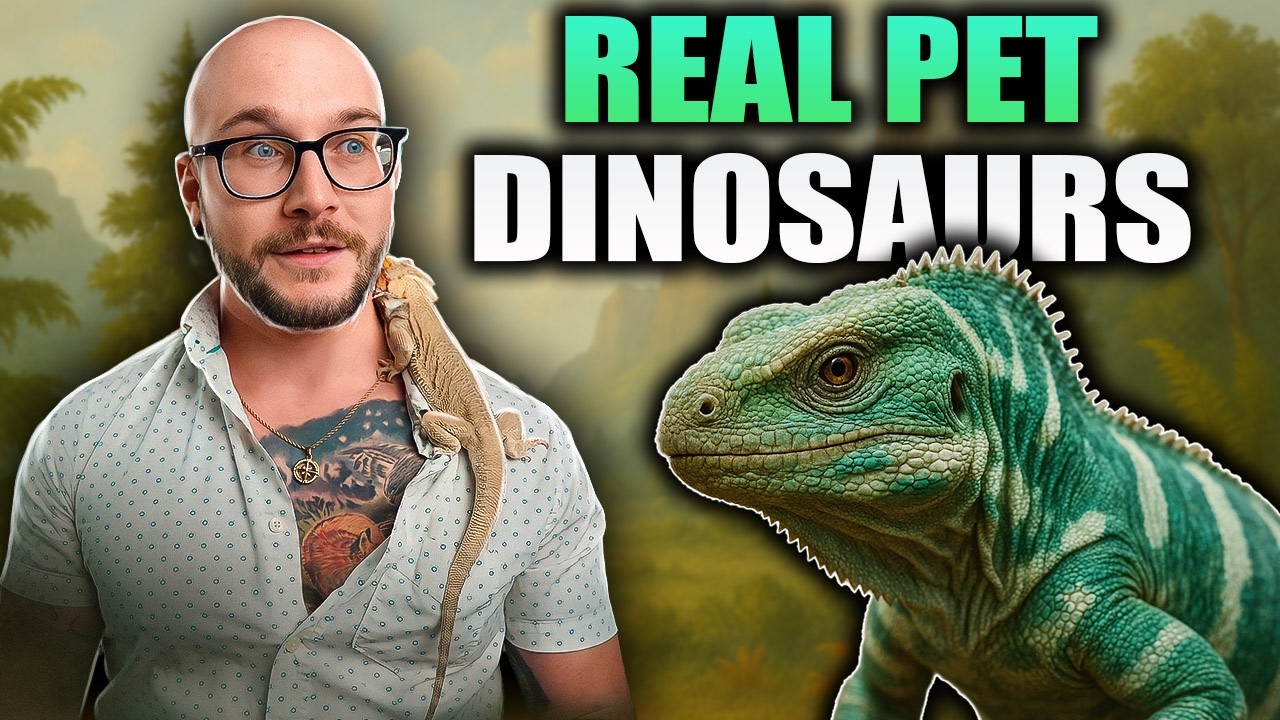 I Got a REAL Pet Dinosaur and You Can Too! - YouTube