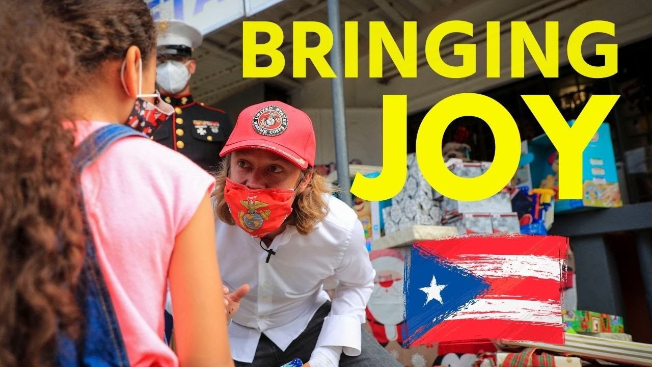 Bringing a little joy in Puerto Rico - YouTube