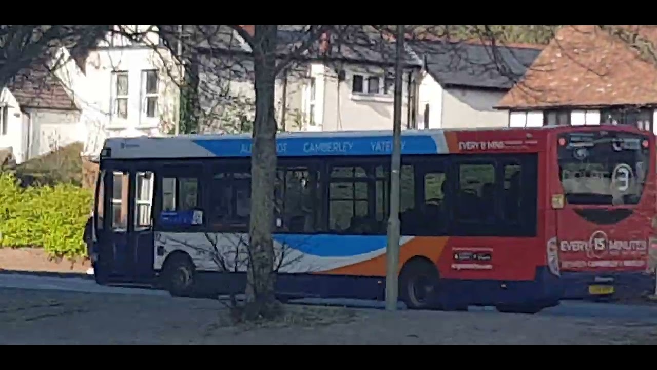 Here is the stagecoach bus 36913 on the number 2 in Farnborough with ...