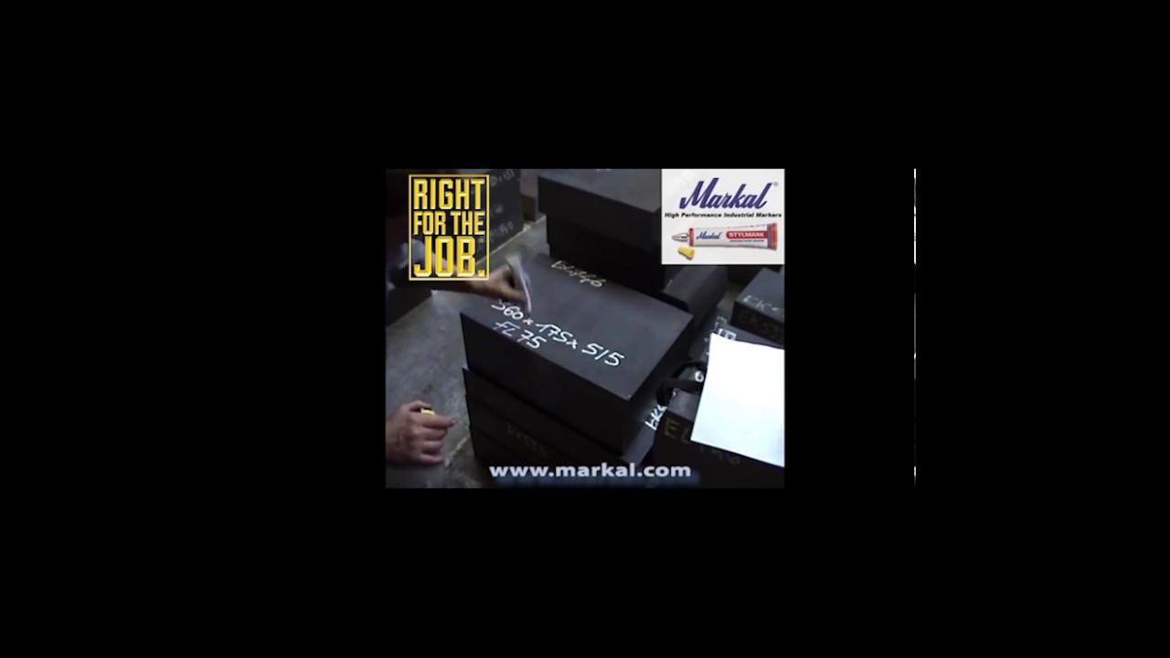 MARKAL STYLMARK - Ball tube marker for multiple surfaces - YouTube