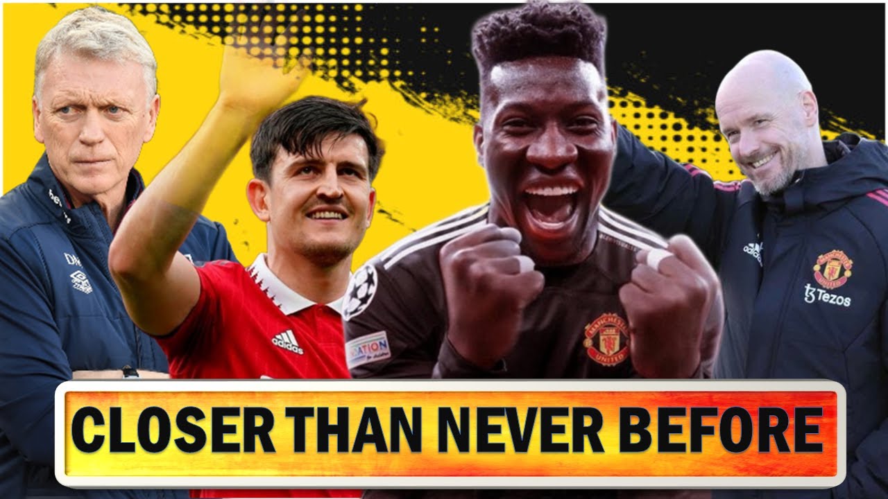 Andre Onana Flight To Manchester United Ready | Maguire To West Ham ...