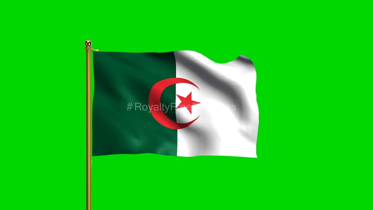Algeria Flag HD, Algeria National Flag | Algerian Flag | Algeria Flag ...