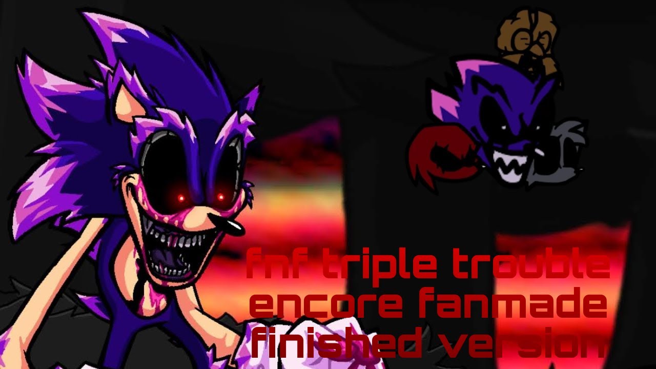 FNF Triple Trouble Encore Fanmade Finished Version - YouTube