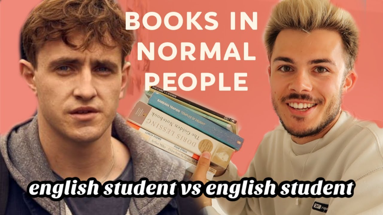 i read every book Connell studies in Normal People - YouTube