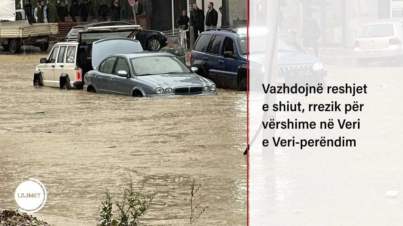 Vazhdojnë reshjet e shiut, rrezik për vërshime në Veri e Veri-perëndim ...