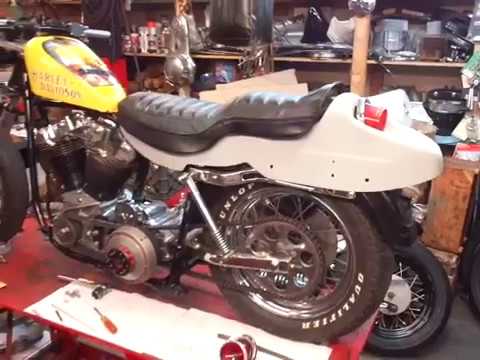 Harley Ironhead to Shovelhead Swap - YouTube